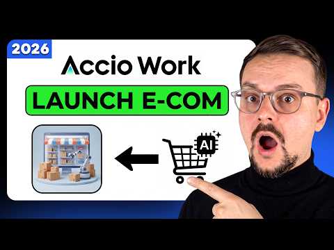 How to Use Accio Work (2026) — Launch an E-Commerce Store Without Hiring Anyone