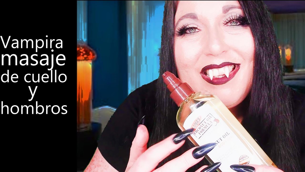 ASMR Vampira Masaje de Cuello y Hombros | Spa Roleplay | Neck and ...