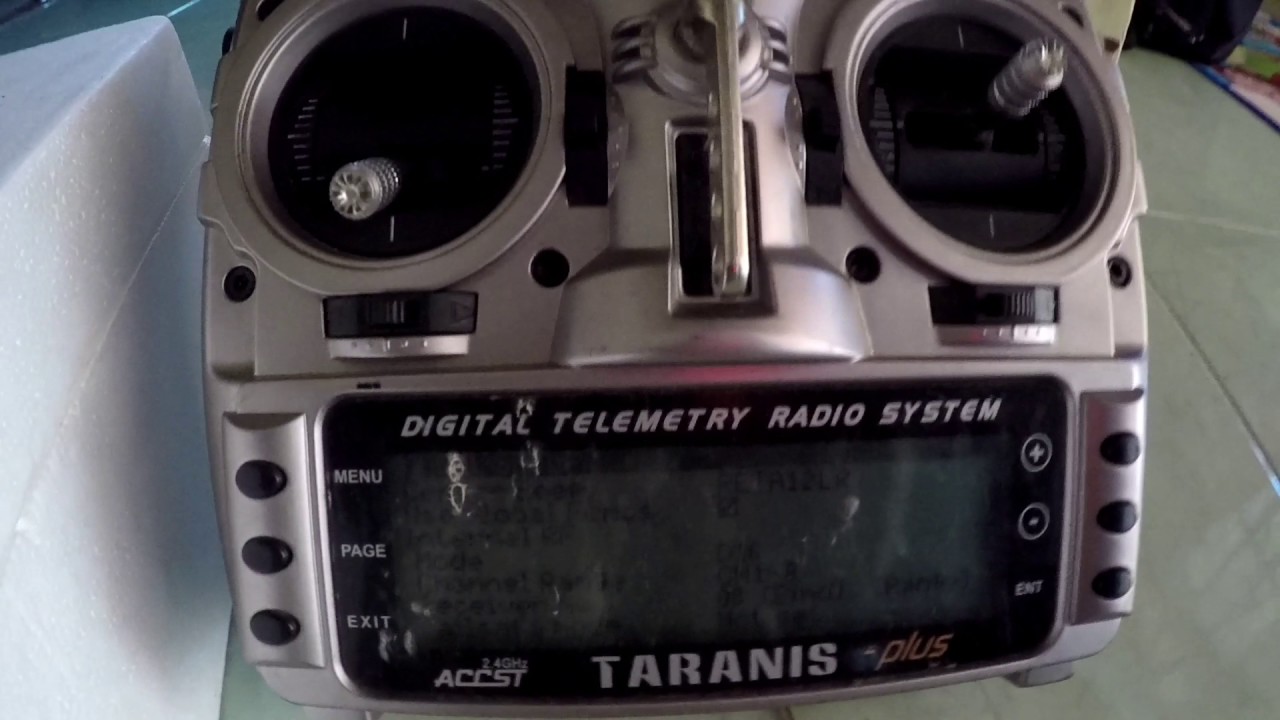 HOW TO GET TELEMETRY AND BIND FROM TARANIS PLUS X9D - YouTube