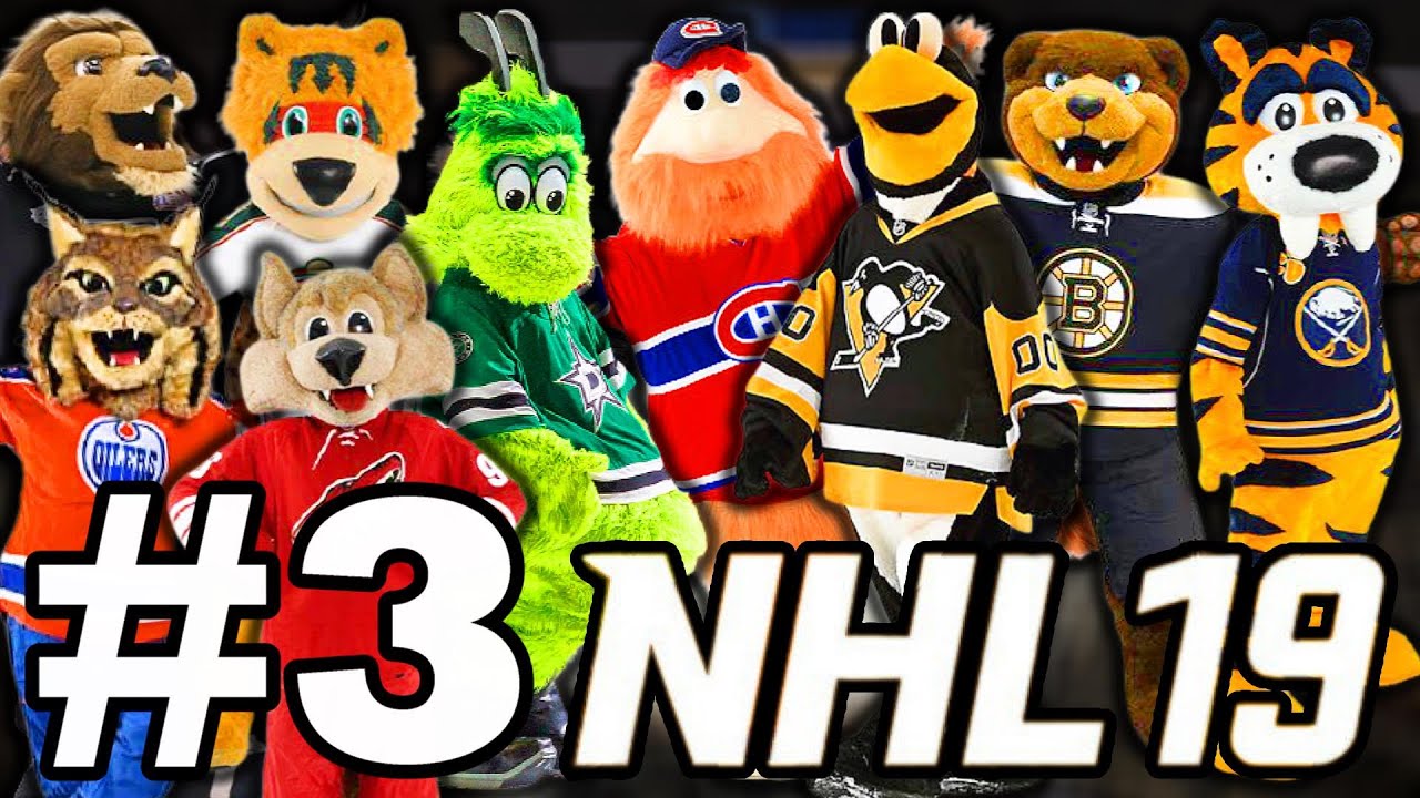 NHL 19 | Part 3 | Threes | Eastern Mascots vs Western Mascots - YouTube