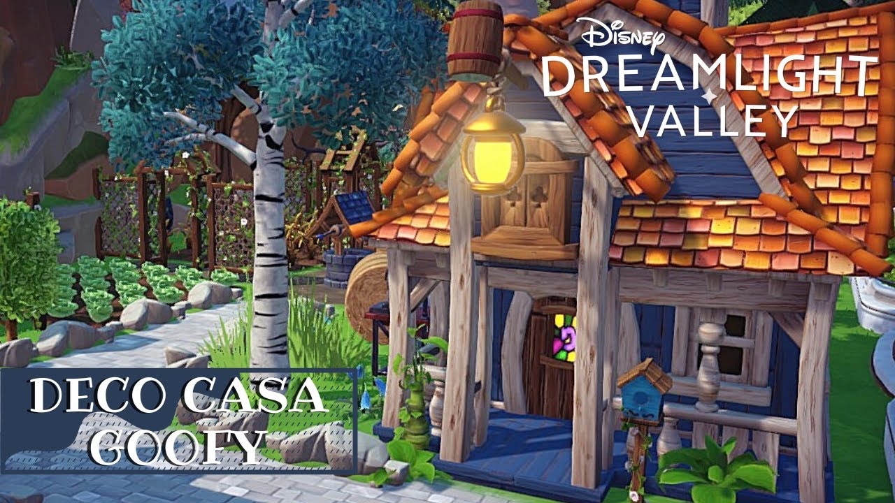 Decorando la casa de Goofy | Disney Dreamlight Valley | Speedbuild ...