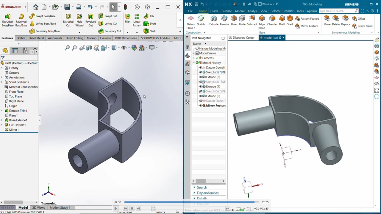 Siemens Nx Vs Solidworks