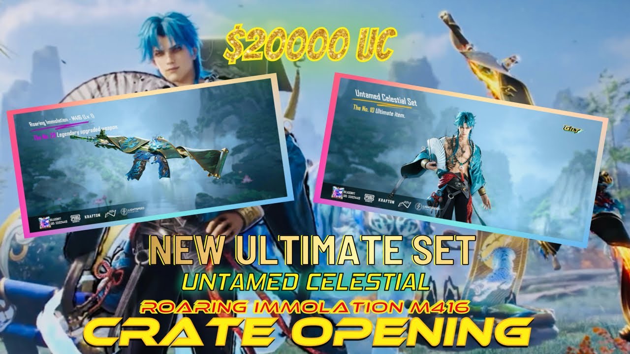 New Ultimate Untamed Celestial Set Opening | New Roaring Immolation ...