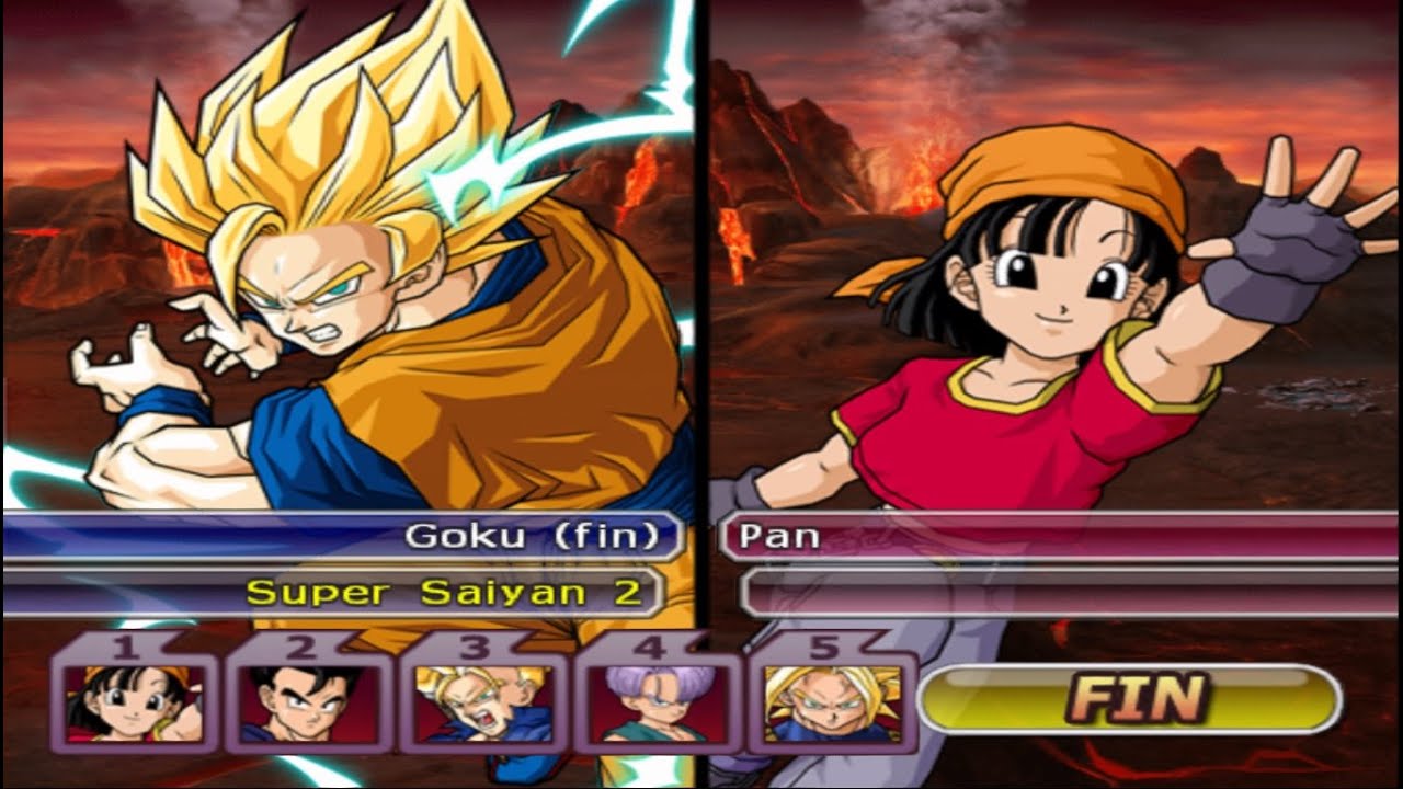 Dragon Ball Z Budokai Tenkaichi 3 Goku SSJ2 VS Pan - YouTube