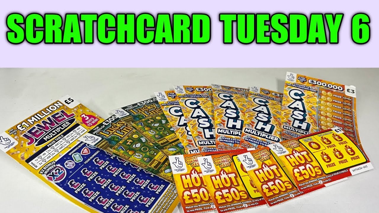 Scratchcard Tuesday 6 - YouTube