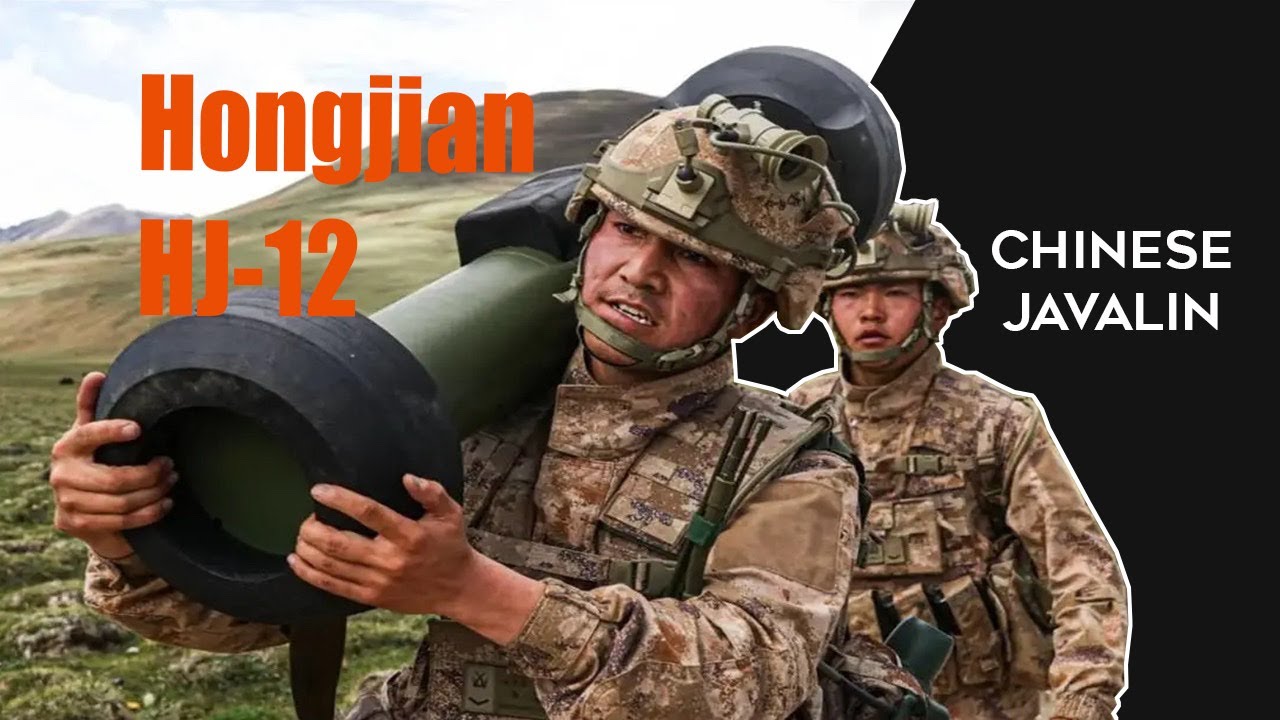 Hongjian HJ-12 - Perfect copy of American FGM-148 Javelin - YouTube