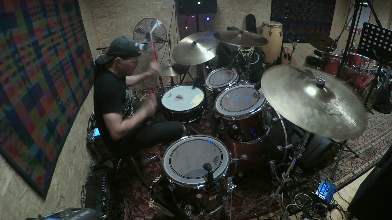 Bleeding Through - Faith in Fire (Drum Cover) - YouTube