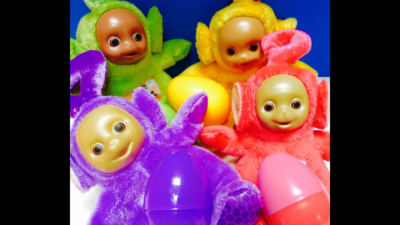 Teletubbies Toys Surprise Easter Egg Opening تليتبيز بيضة عيد الفصح ...
