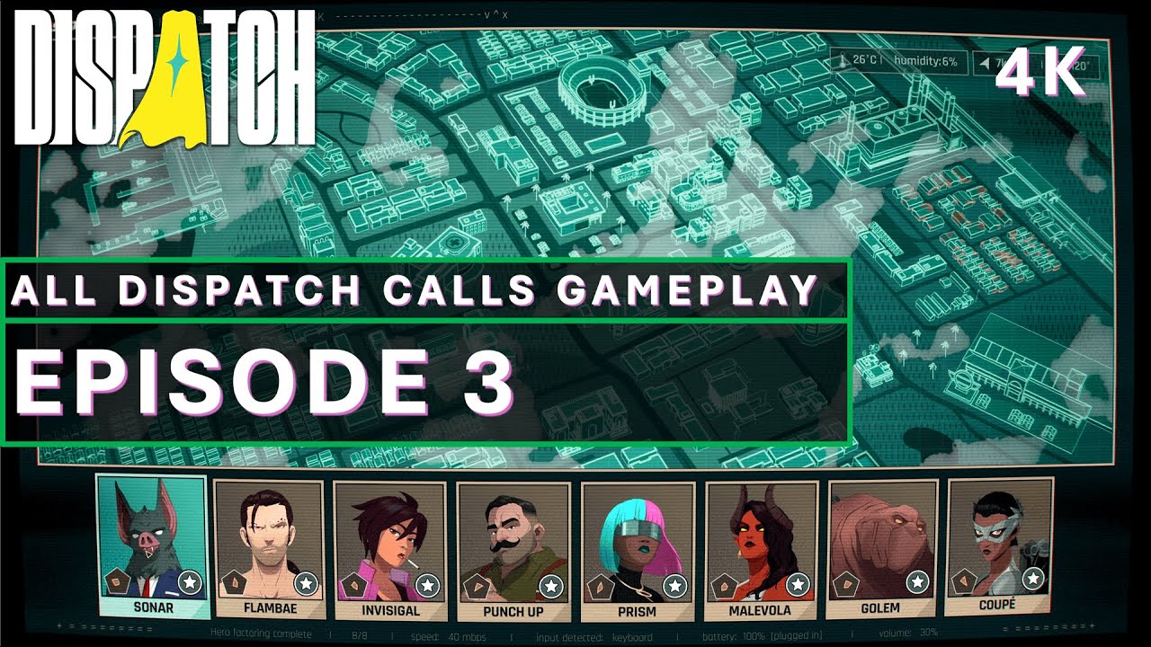 Dispatch Episode 3 All dispatch Calls Gameplay - 4K - YouTube