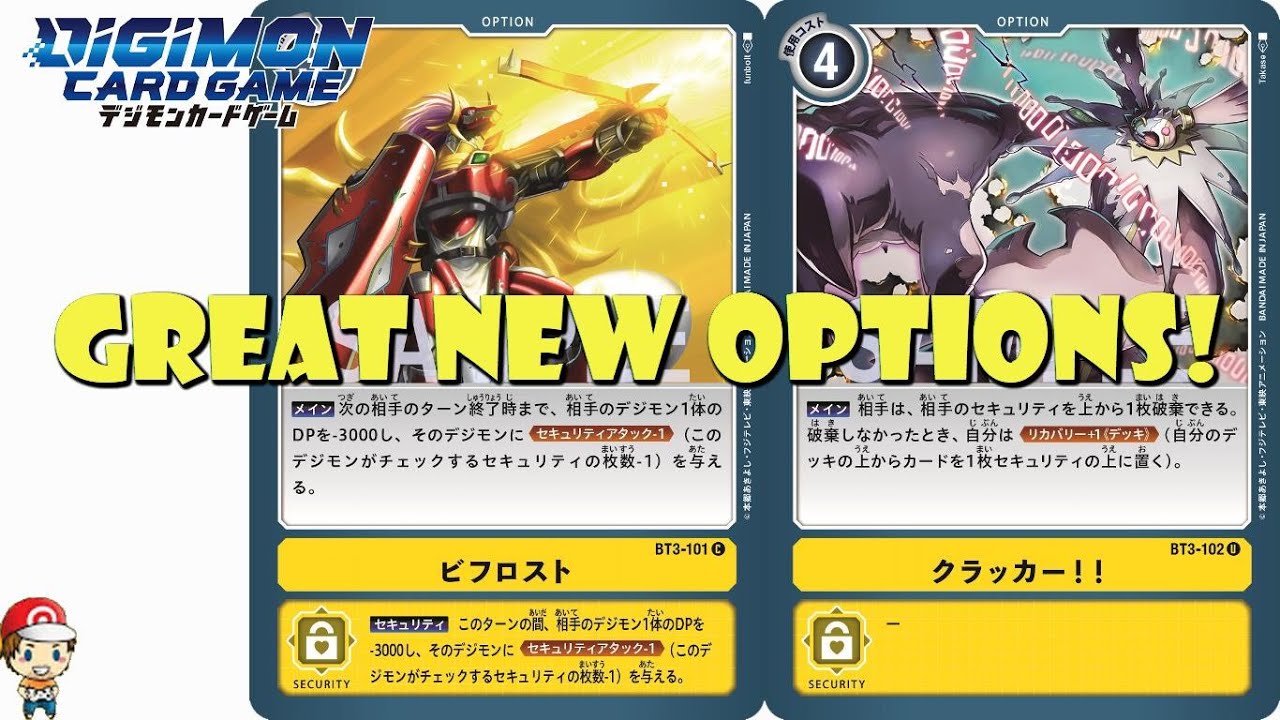 Awesome Yellow Digimon TCG Option Cards Revealed! (Union Impact Reveals ...