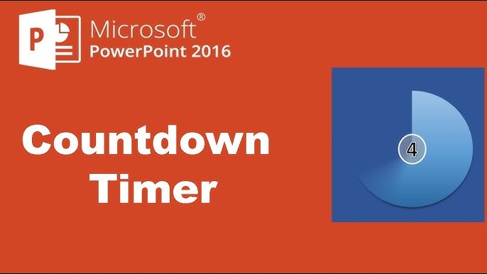 How To Create An Animated Countdown Timer In Powerpoint