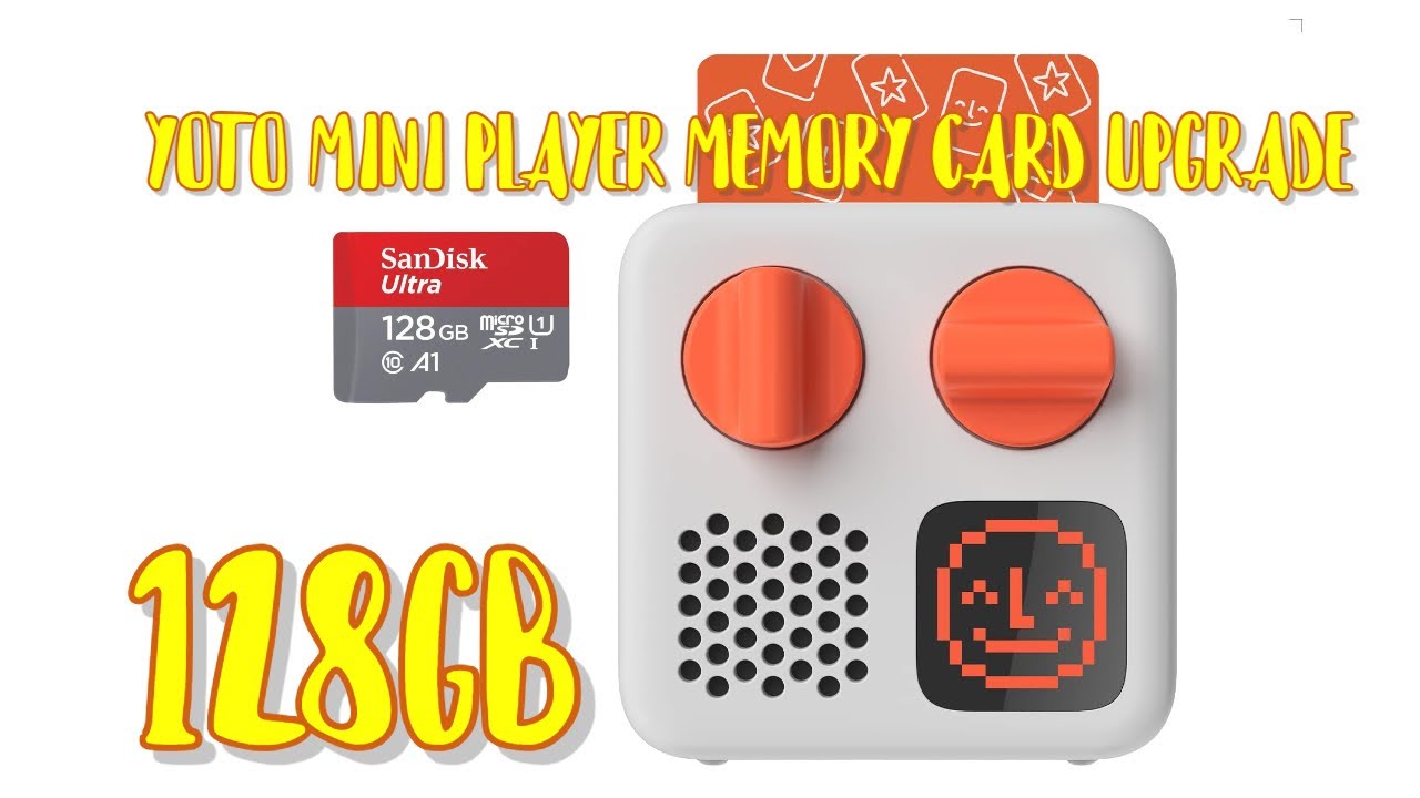 Yoto Mini Player Teardown and 128 GB MicroSD Memory Card Upgrade - Step ...