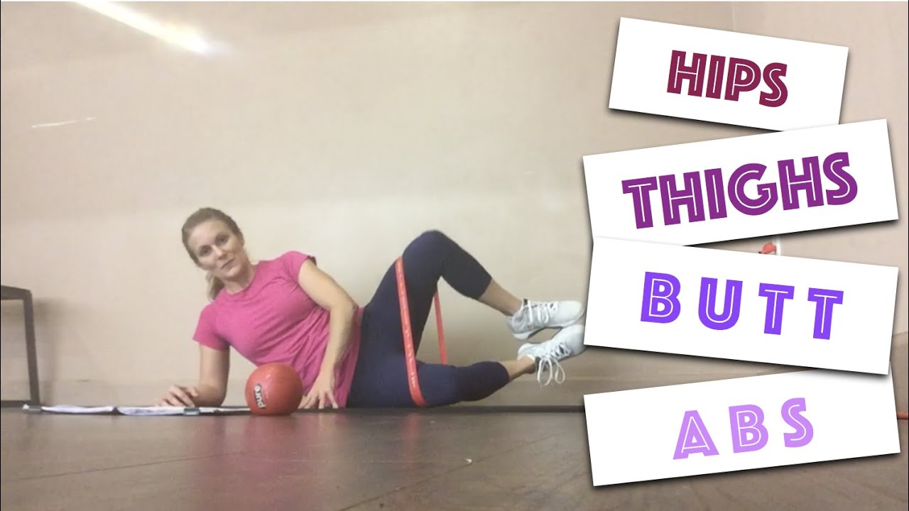 Mat Workout: Core & Glute Work - YouTube