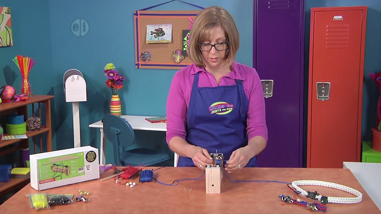 Make a jingle bell bracelet on Hands On Crafts for Kids with Katie ...