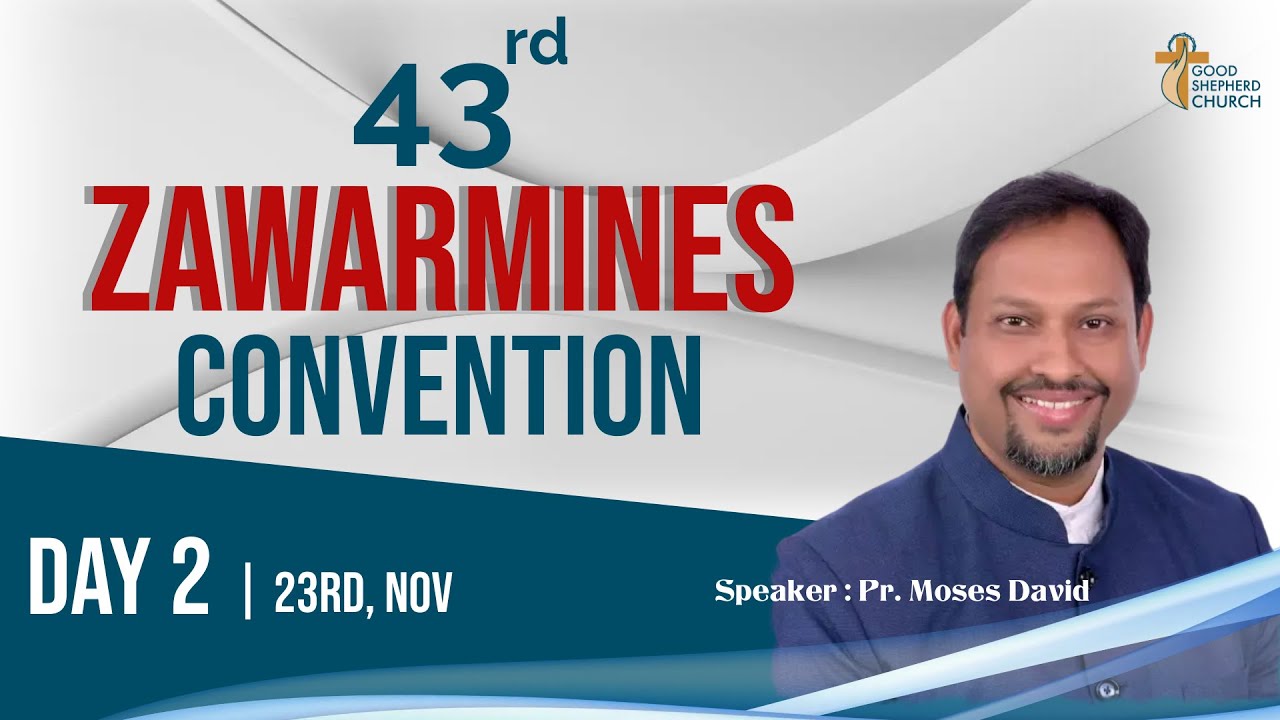 LIVE || 43rd Zawar Mines Convention 2023 | Day 2-Evening | Word : Pr ...