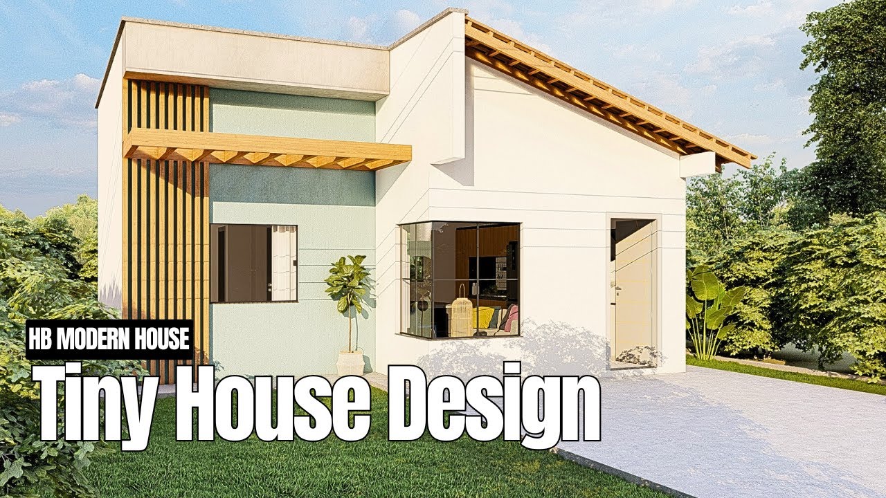 🏠 Tiny House Design 53m² | Tour Of An Elegant Small House - YouTube