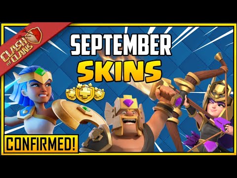 clash Of Clans September gold pass skin|coc upcoming gold pass skin|coc ...