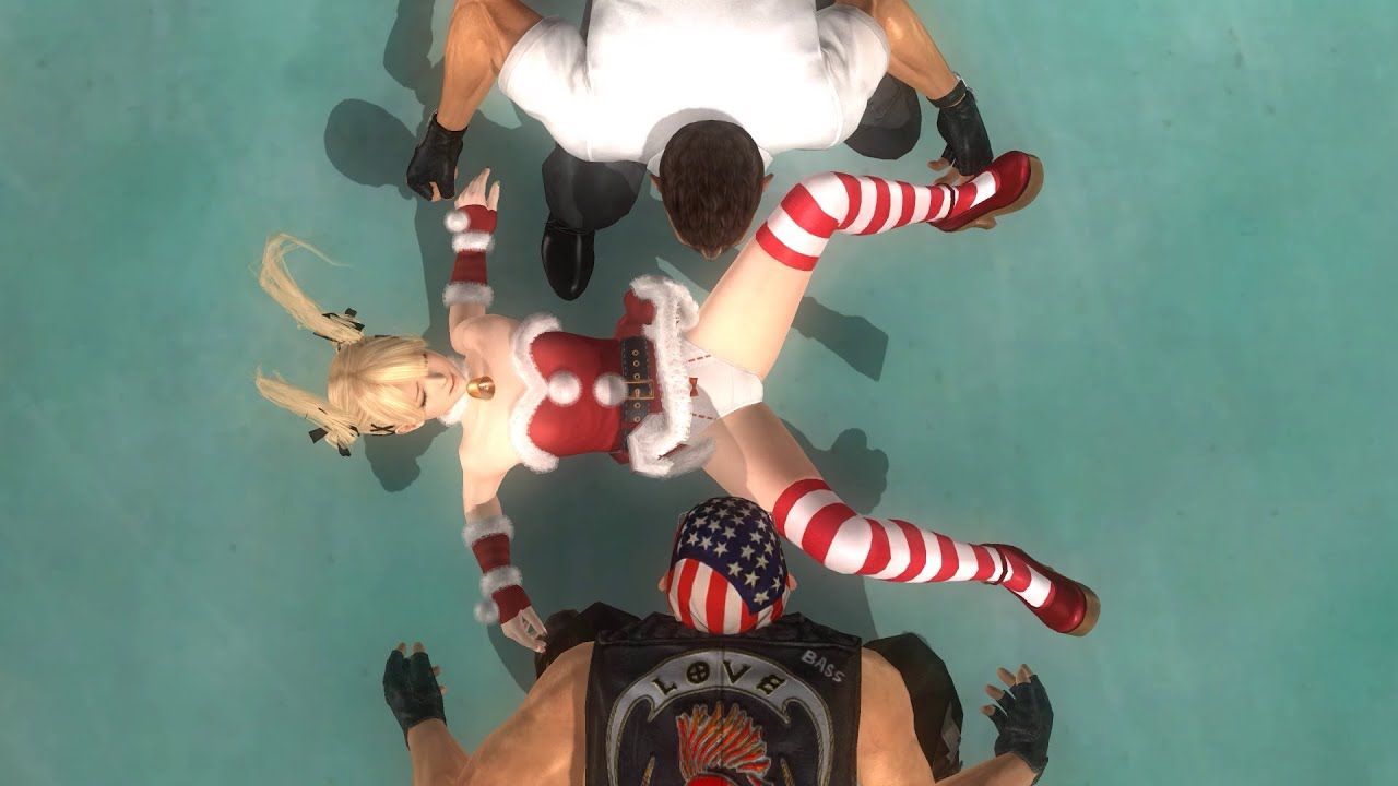 DOA5LR Marie Rose Ryona (Christmas Costume) マリー・ローズ リョナ Pre Version ...