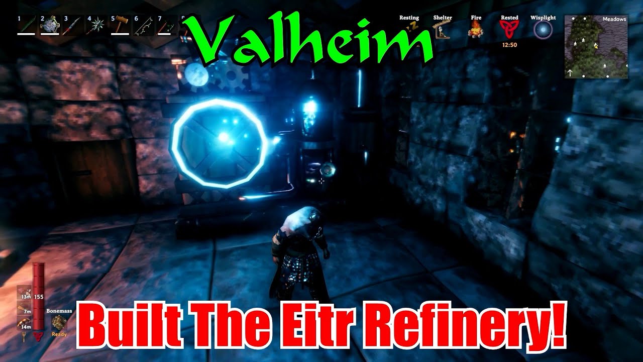 Built The Eitr Refinery! Valheim Gameplay S1-Ep72 - YouTube