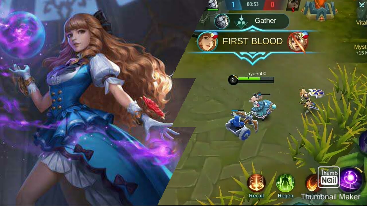 guenevere ms. violet | mlbb - YouTube