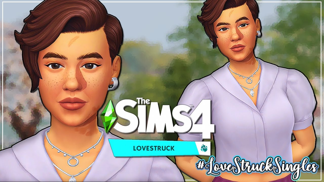 Creating A Sim For Cupid's Corner 💕 | The Sims 4 Lovestruck # ...