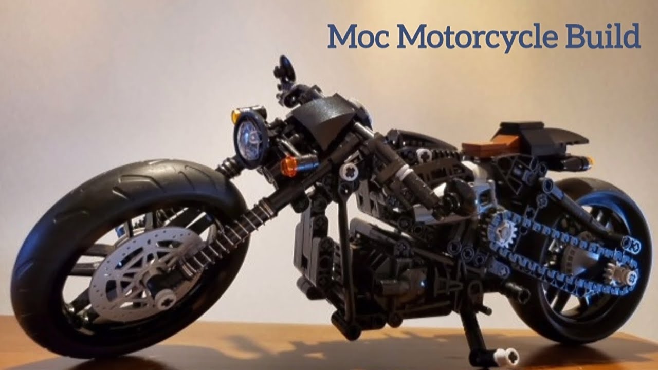 Lego Moc Motorcycle Build - YouTube