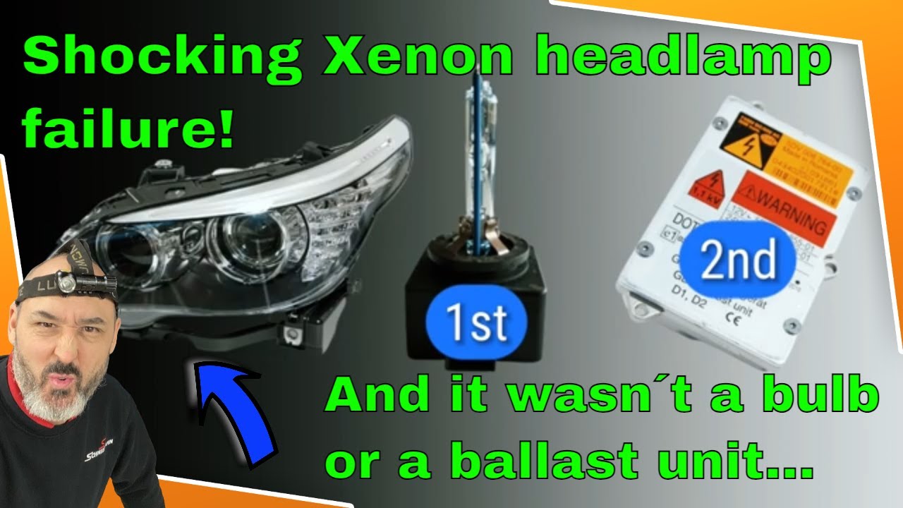 THE SHOCKING REASON WHY BMW XENON LIGHTS FAILED - YOU WONT BELIEVE THIS ...