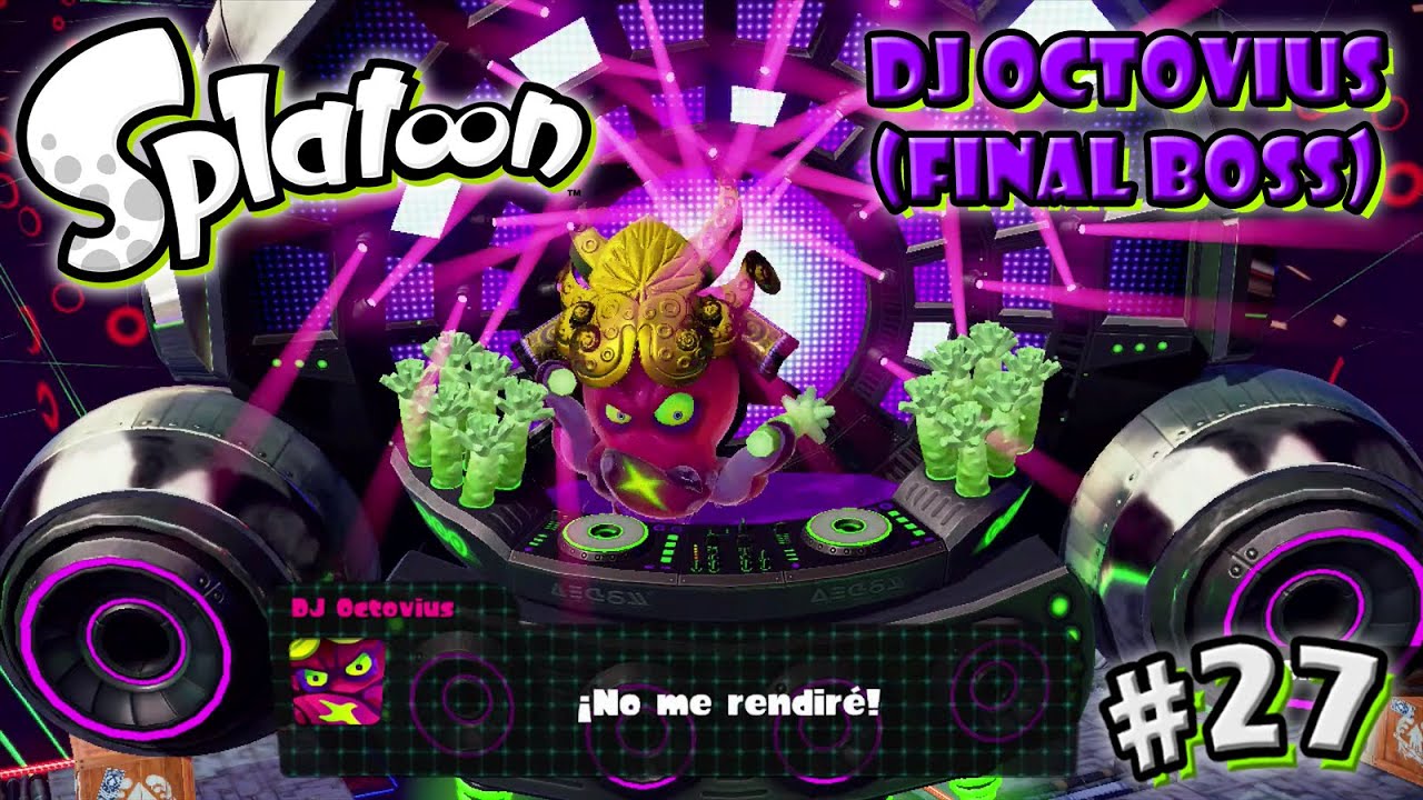 Let's play Splatoon #27 | DJ Octovius - cambios de diálogo y ...