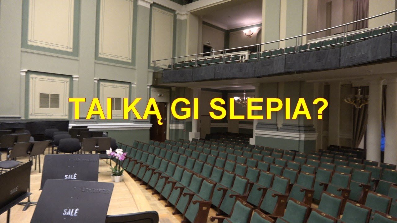 Ką slepia Kauno filharmonija? - YouTube