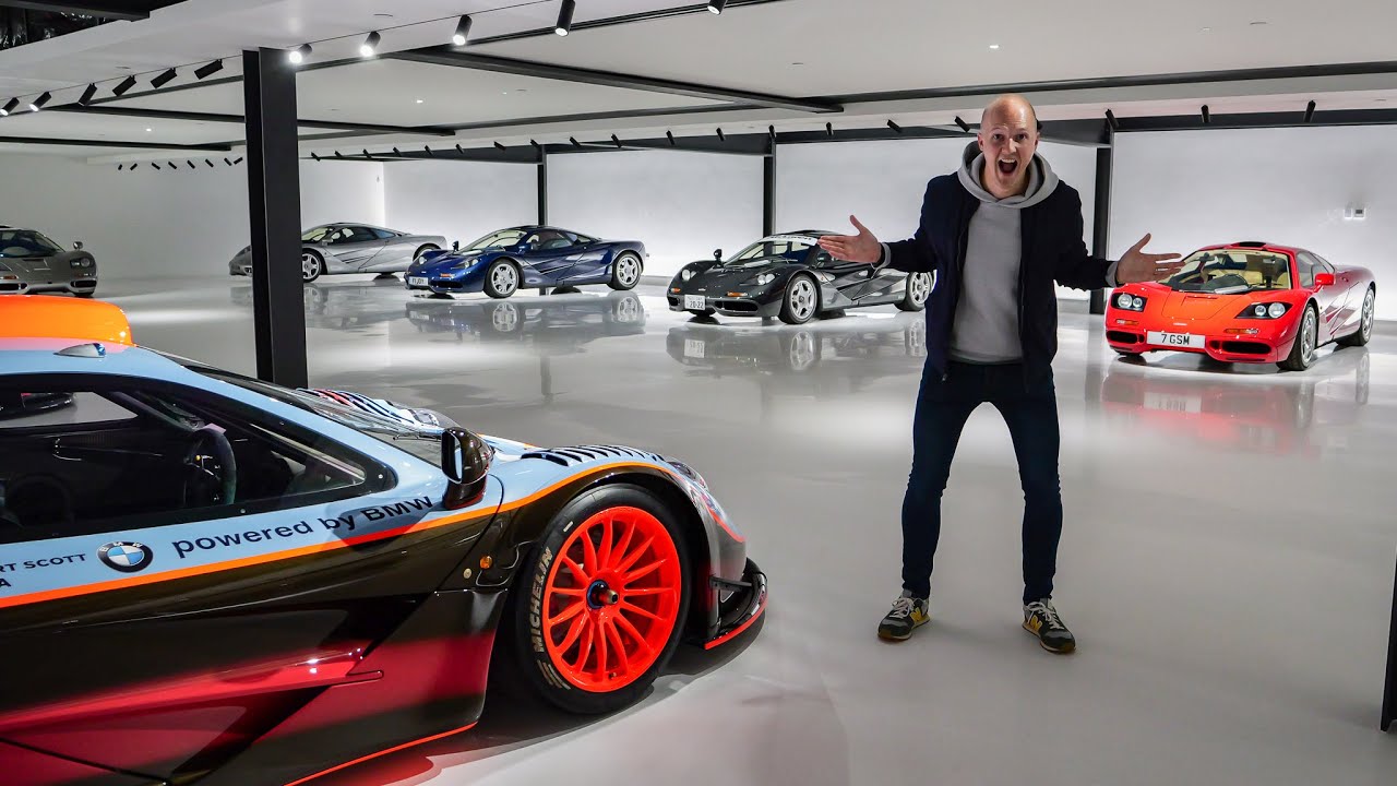 The £250million Collection! 11x McLaren F1s!! - YouTube