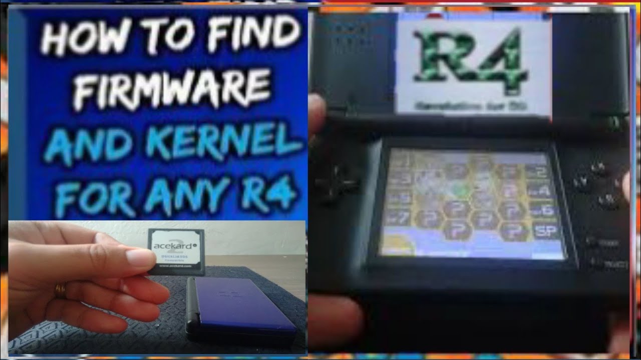 Nintendo DS Erro No Menu kernel update - YouTube