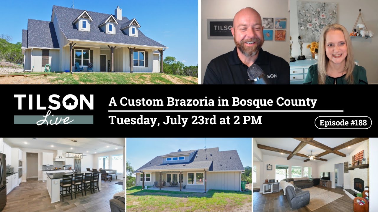 Tilson Live! A Custom Brazoria in Bosque County - July 23, 2024 - YouTube