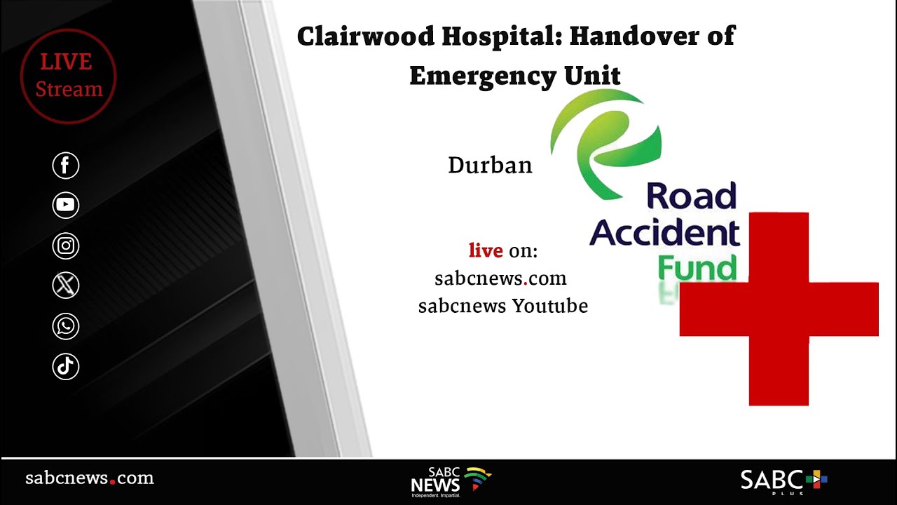 Clairwood Hospital: Handover of Emergency Unit - YouTube