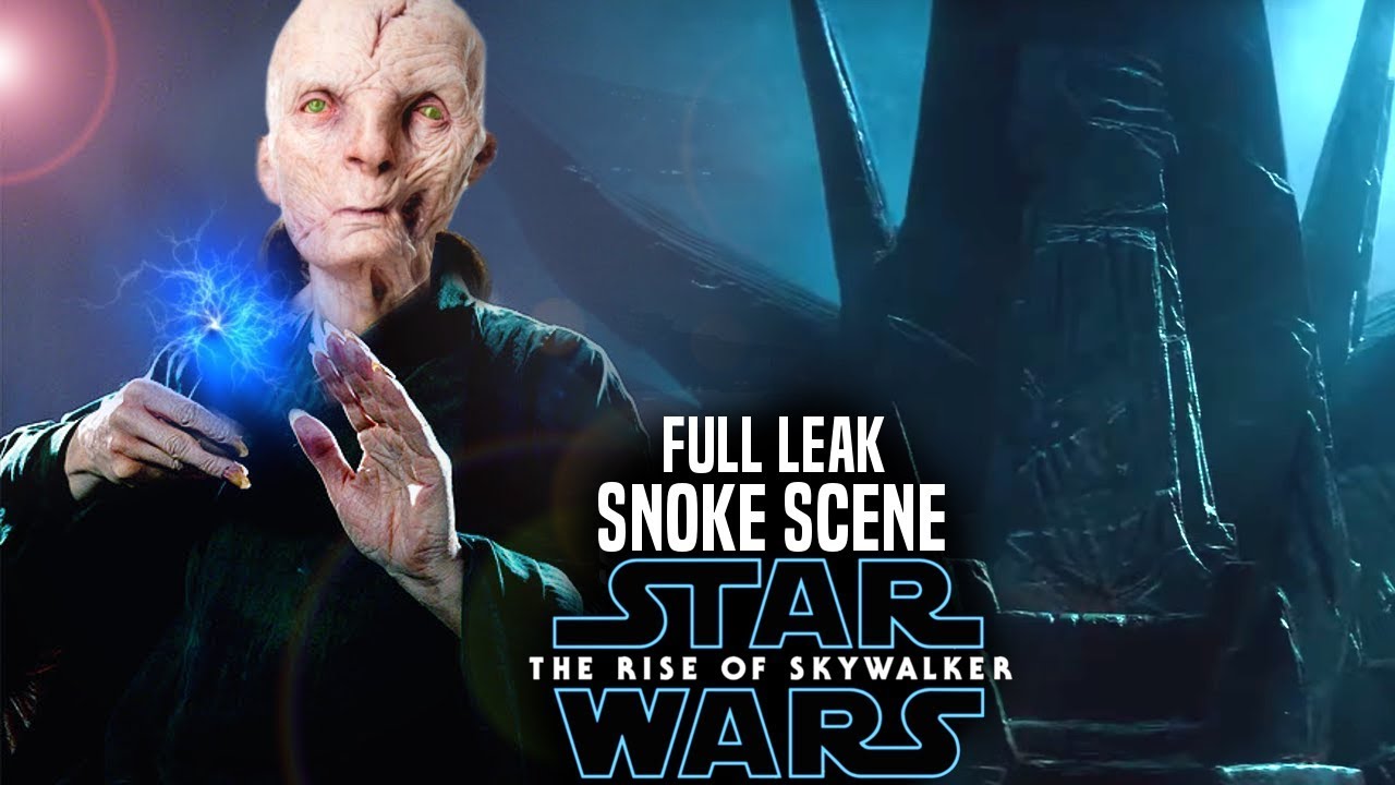 The Rise Of Skywalker Snoke Scene FULL Leak Revealed (Star Wars Episode ...
