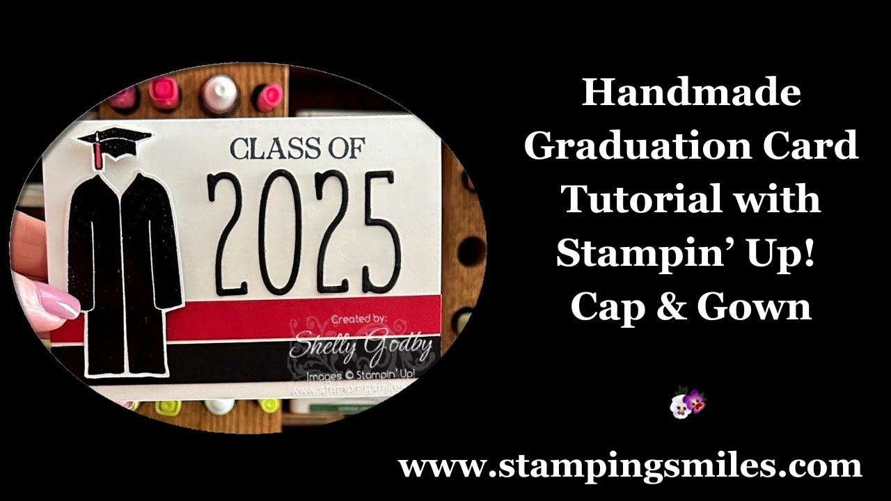 🎓 DIY Graduation Card Tutorial | Handmade Cap & Gown Card - YouTube