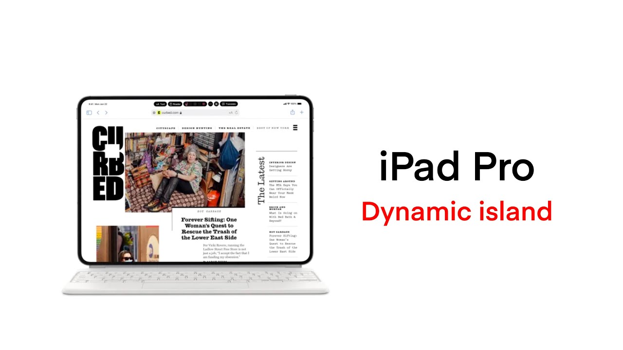 2023 iPad Pro dynamic island : trailer - YouTube