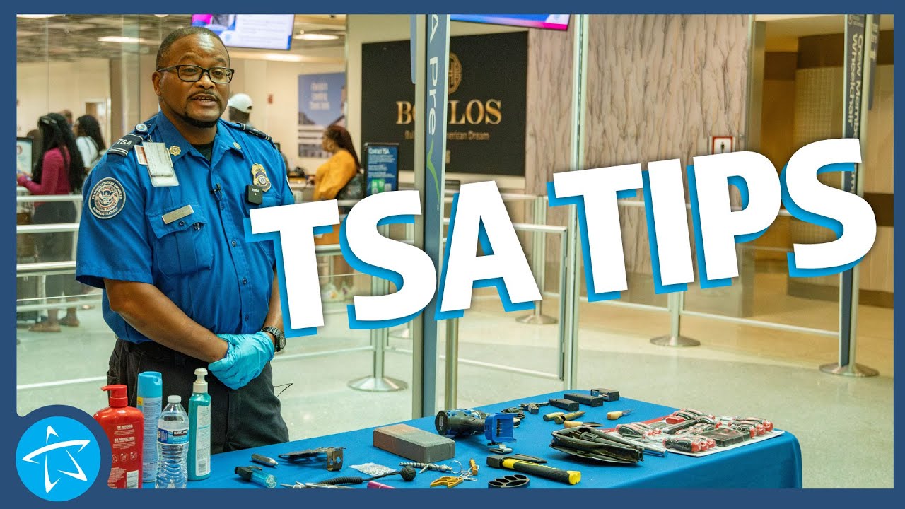 TSA Tips for a Smooth Security Checkpoint Experience - YouTube