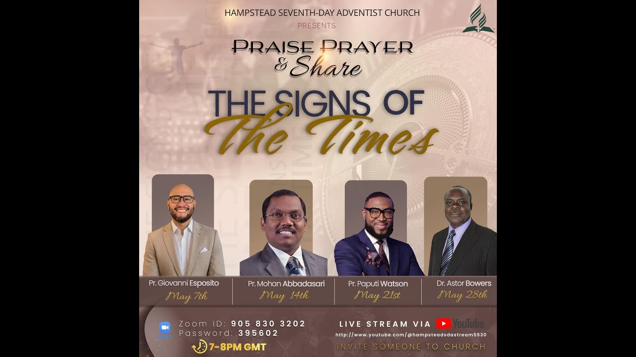 Praise, Prayer & Share 7th May 2025 - Pastor Giovanni Espositio ...