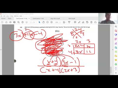 Algebra 2 Unit 4 Lesson 5 Fall 2024 - YouTube