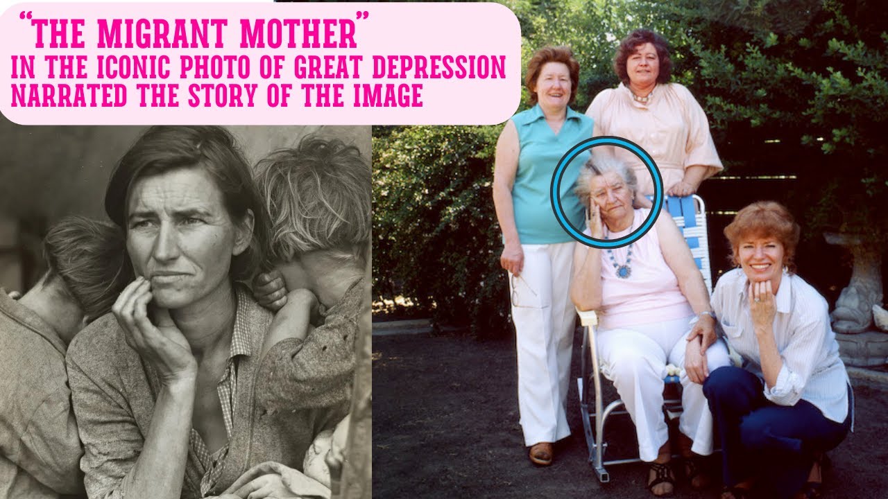 THE MIGRANT MOTHER IN THE ICONIC PHOTO OF THE GREAT DEPRESSION ...