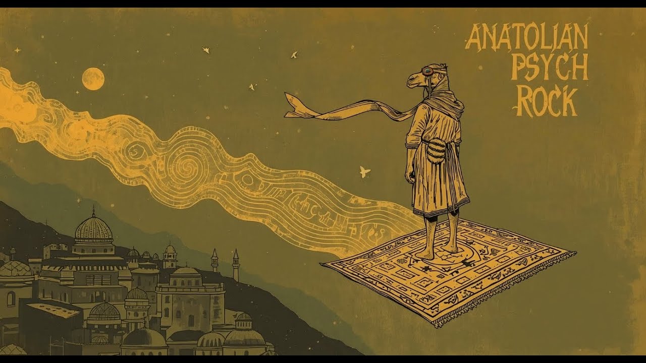 Anatolian Heavy Psych Rock – 138 BPM Psychedelic Turkish Grooves - YouTube
