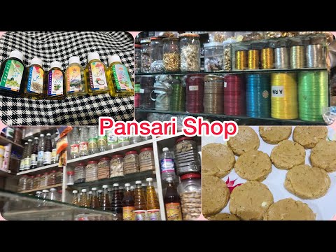 Shopping from Pansari Shop || Best Hair Oil || Chicken burger Patties ...
