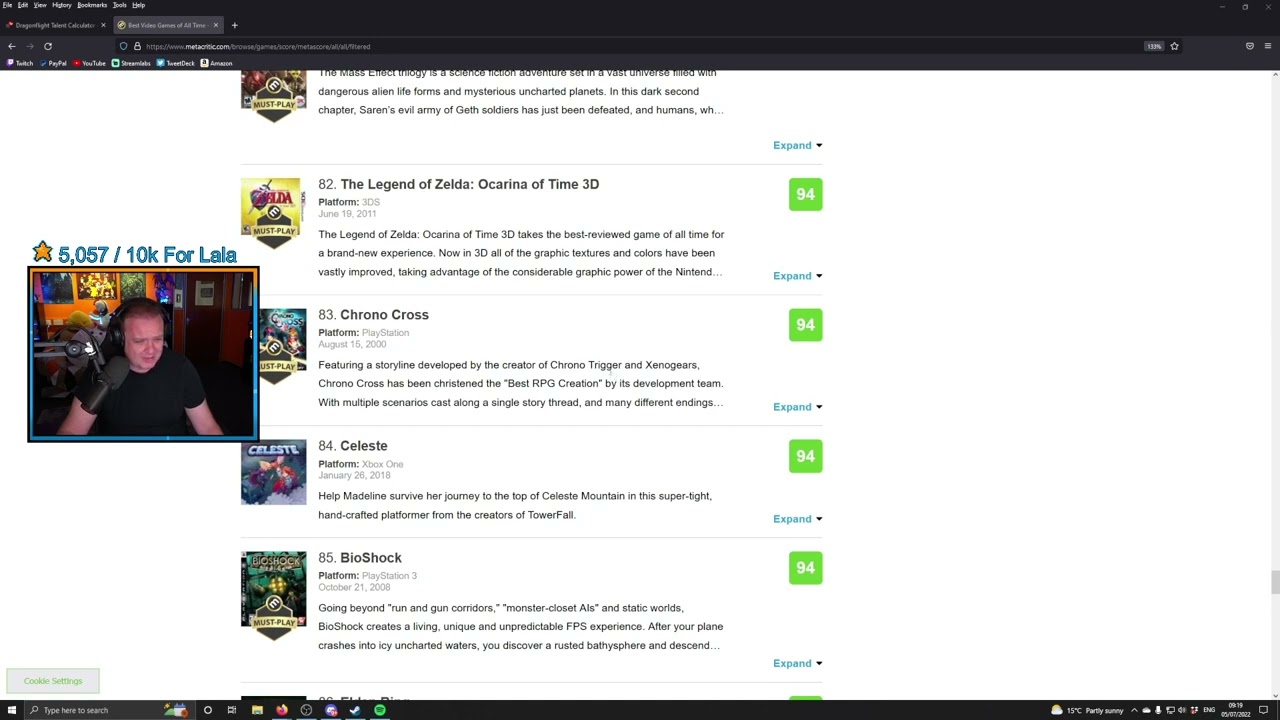 Preach Reviews Top Games of All Time Lists - YouTube