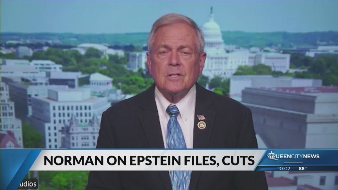 Congressman Ralph Norman calls for patience on Epstein file release ...