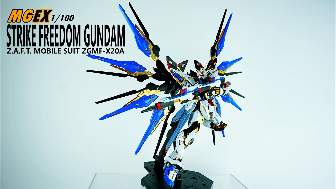 Review MGEX 1/100 Strike Freedom Gundam - YouTube