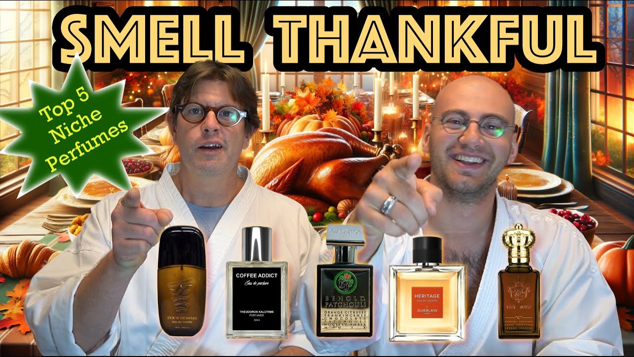 Top 5 Thanksgiving Niche Fragrances--Sensei Approved List - YouTube