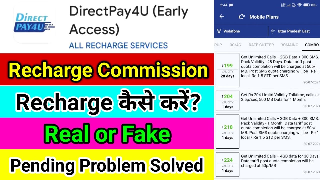 Direct Pay4u app real or fake | Direct Pay4u app withdrawal | Direct ...