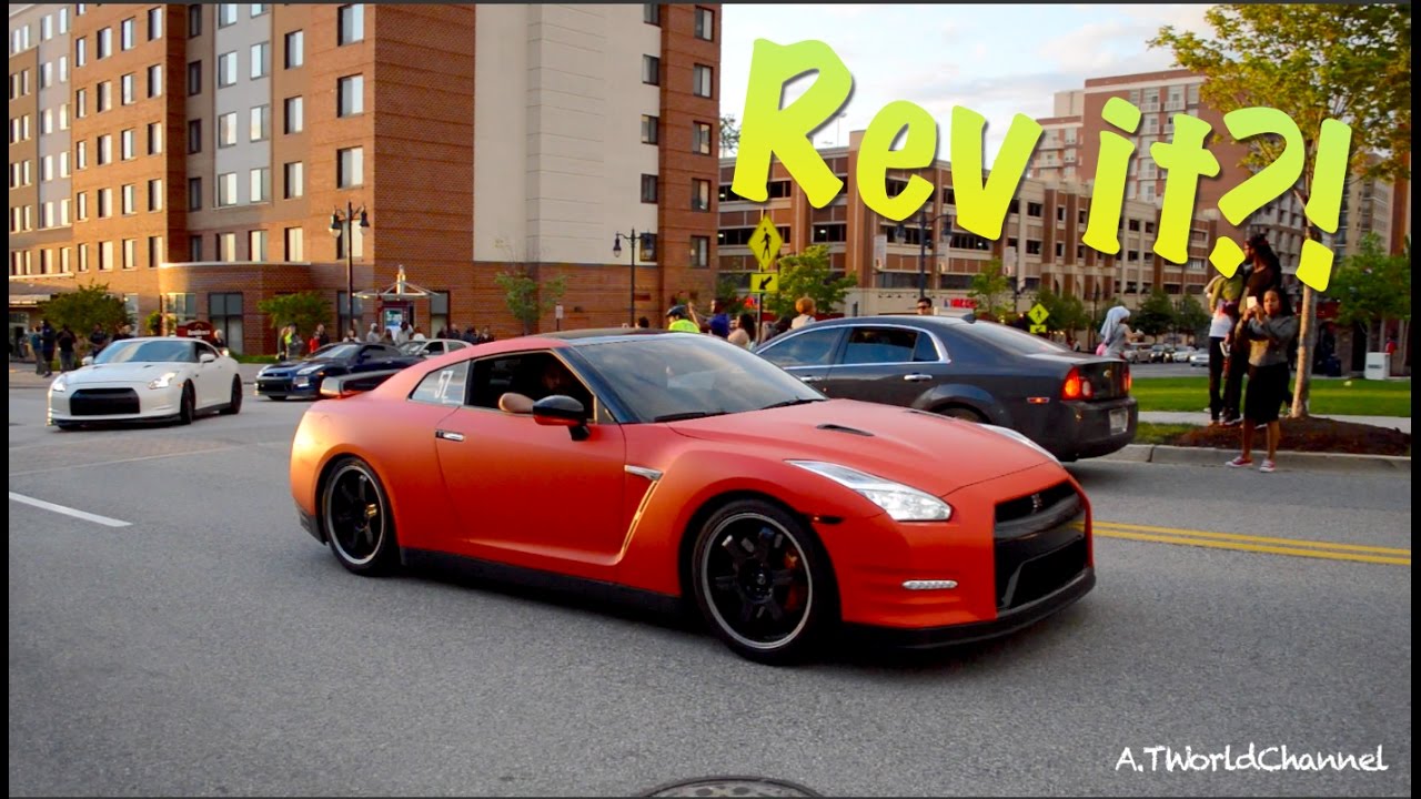 Rev it?! Nissan GT-R R35 ONLY Take Over! Sound of Godzilla - YouTube