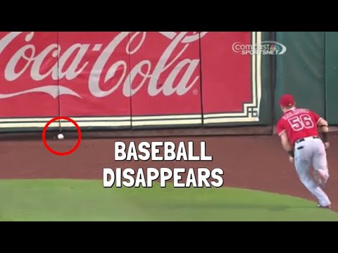 MLB Disappearing Baseballs - YouTube