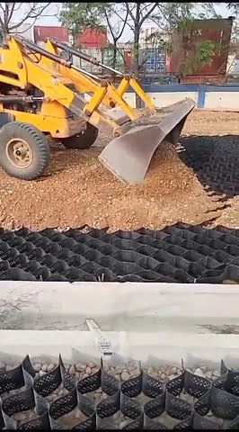 geo cell laying at site. - YouTube